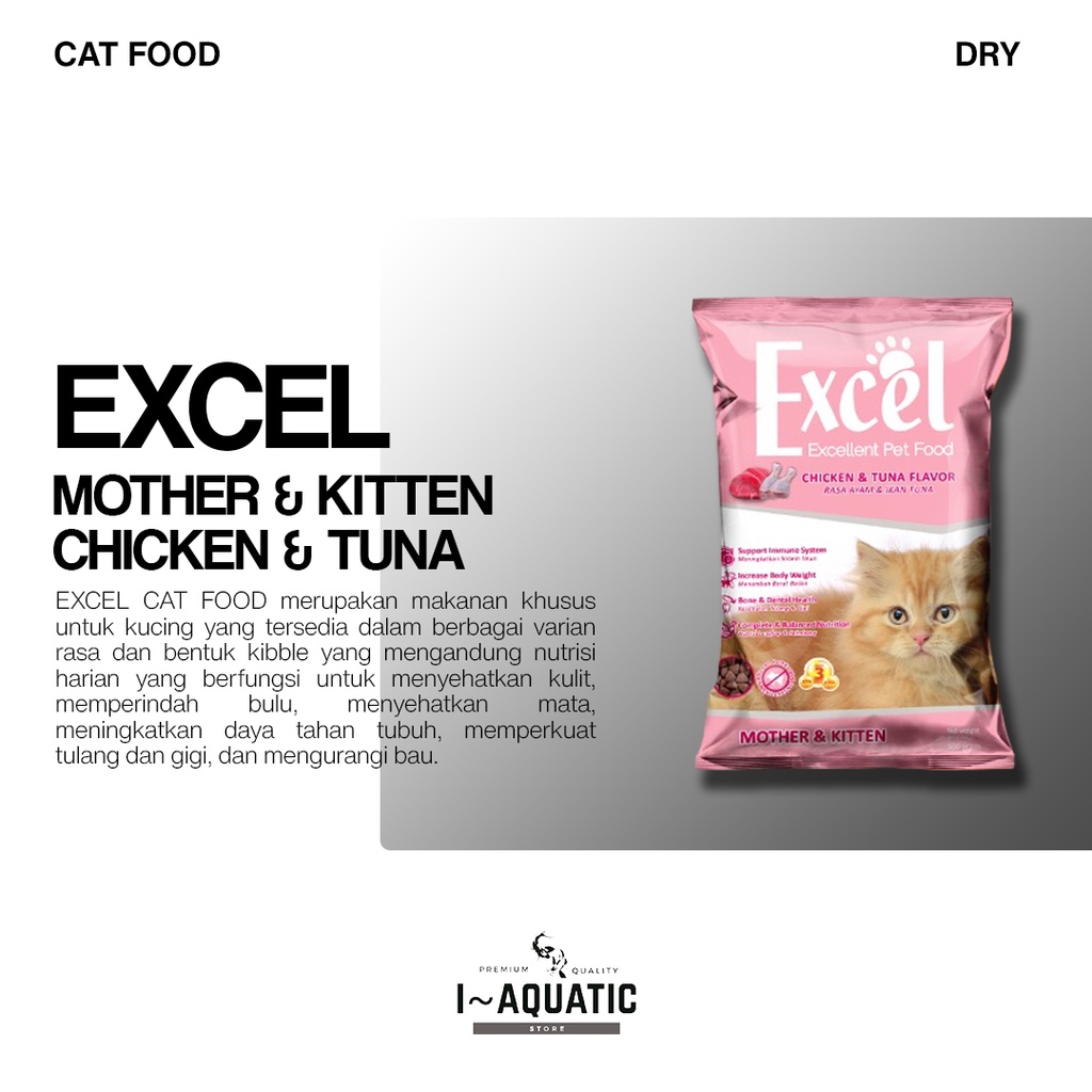 Jual Excel Mother dan Kitten Chicken dan Tuna | Shopee Indonesia