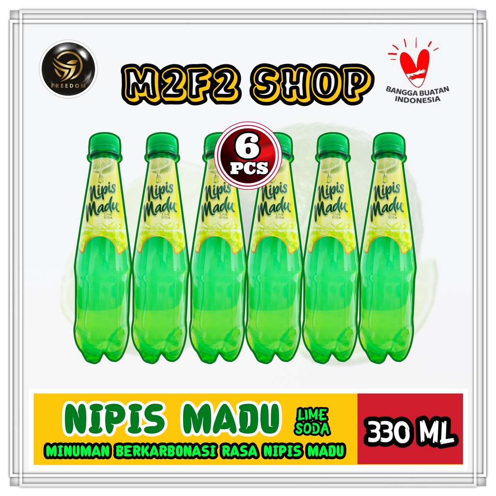 Jual Minuman NIpis Madu Lime Soda Botol Pet | Jeruk Nipis - 330 ml ...