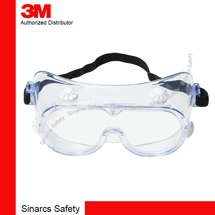 Jual 40661-00000-10 3M 344AF Splash Safety Anti Fog Lens ( harga 1 pcs ...