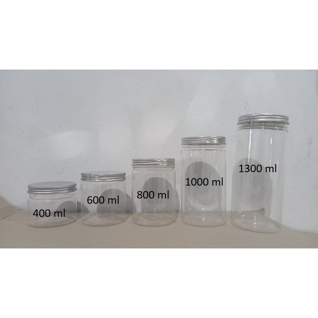 Jual Toples Tabung SILINDER PLASTIK TUTUP ALUMUNIUM 400 ml 600 ml 800 ml 1000 ml 1300 ml TEBAL ...