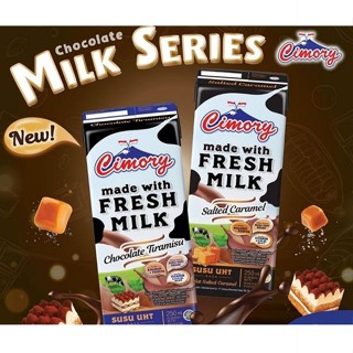 Jual Cimory Salted Caramel Chocolate Tiramisu Susu UHT Cimory | Shopee ...