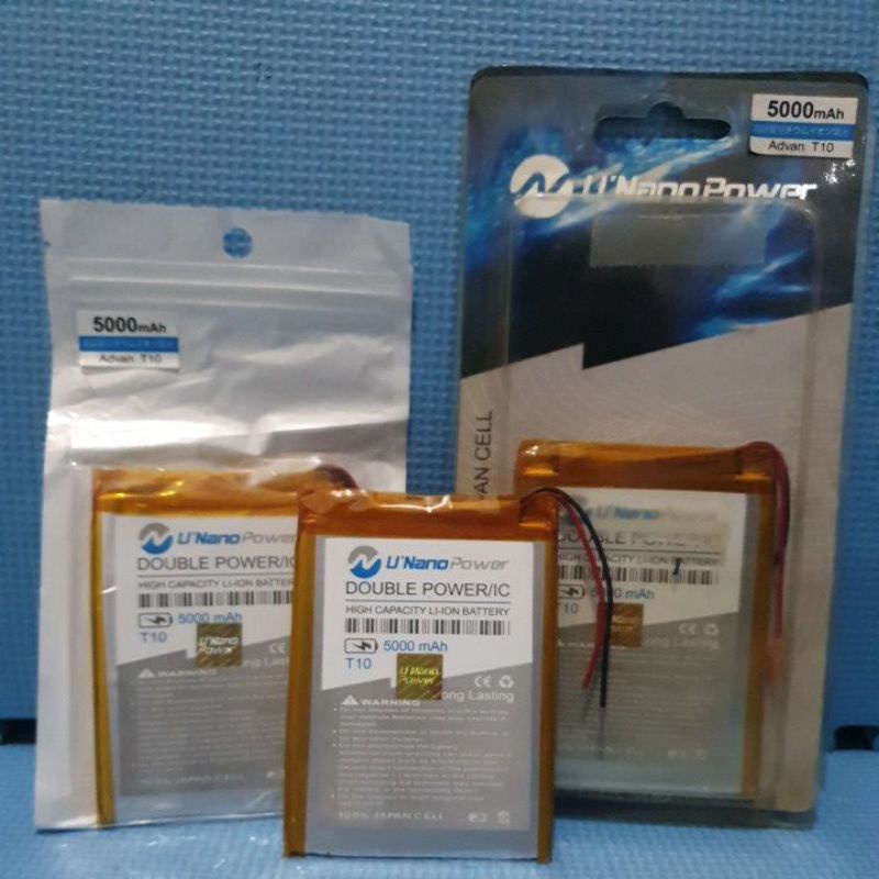 Jual Baterai Battery Lithium Litium Polymer Polimer 5000mah T10 Baterai ...