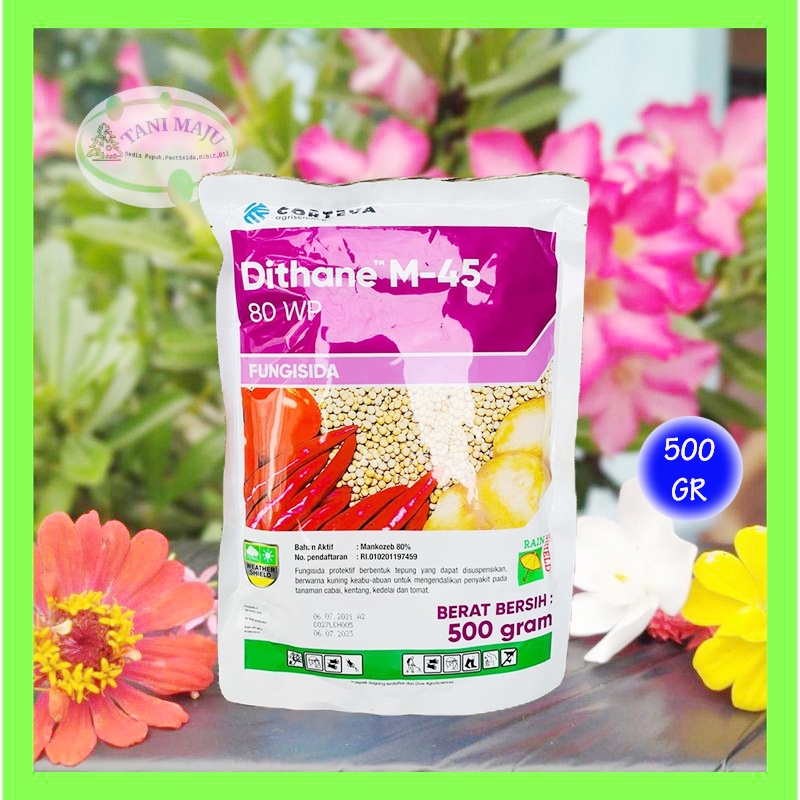 Jual DITHANE M-45 80 WP 500 GRAM KEMASAN PABRIK FUNGISIDA OBAT JAMUR ...