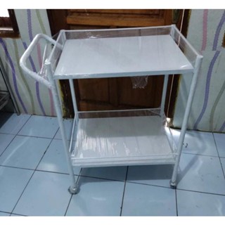 Jual Meja Trolley Instrument 2 Susun - Troli 2 Susun Rumah Sakit ...