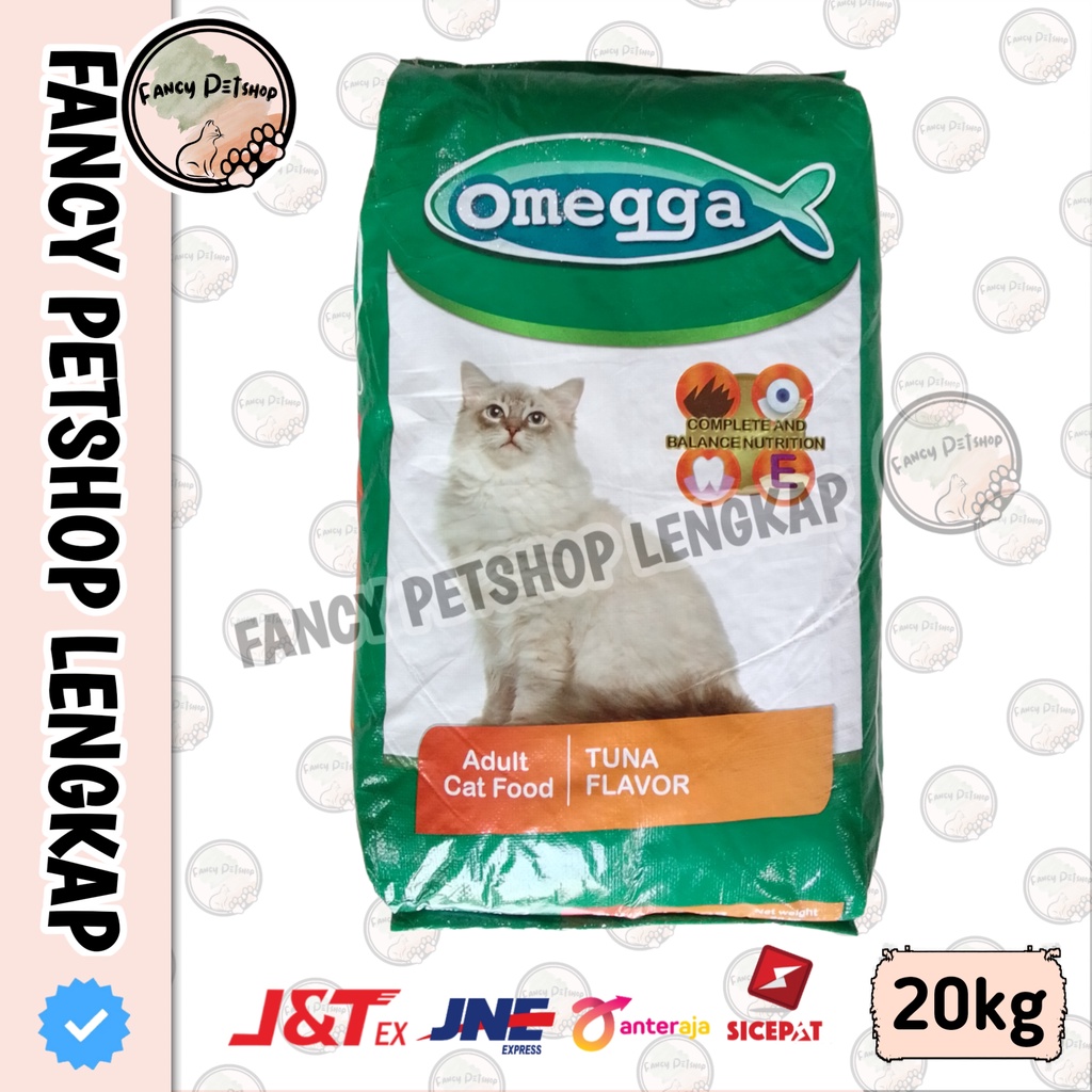 Jual OMEGA CAT TUNA 20KG makanan kucing omega tuna KHUSUS EKSPEDISI ...