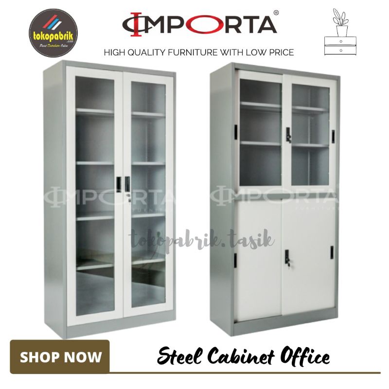 Jual Lemari Besi Kantor Lemari Kabinet Importa Lemari Arsip | Shopee ...