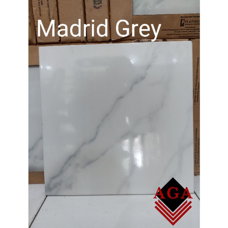 Jual KERAMIK LANTAI 40X40 MADRID GREY | Shopee Indonesia