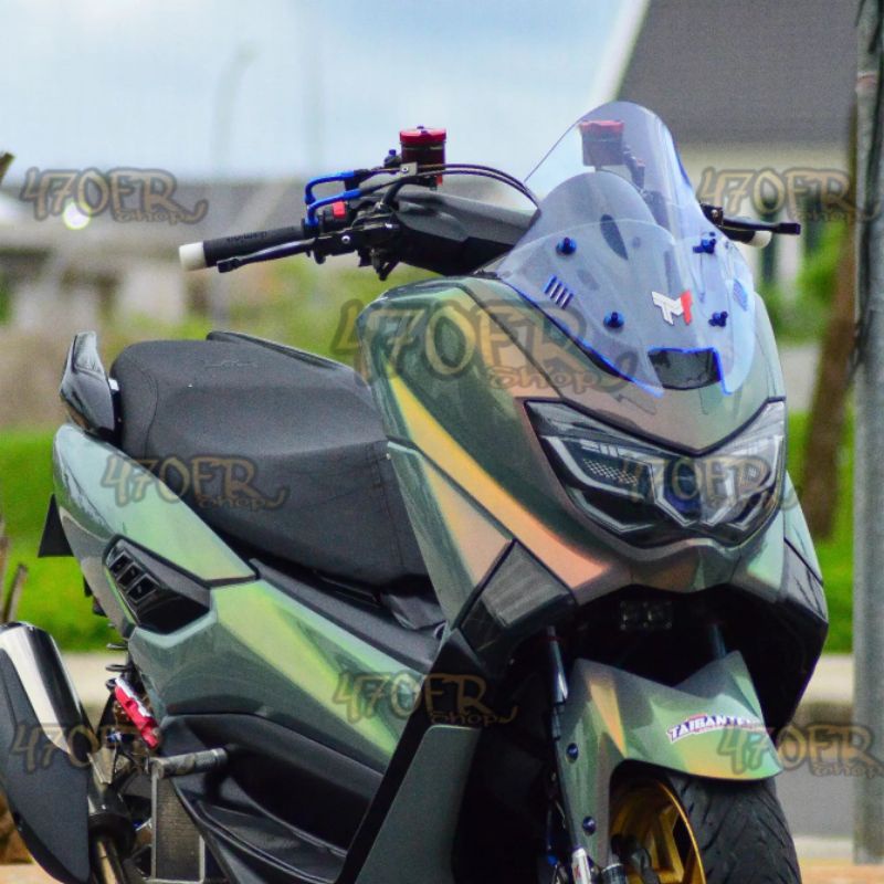 Jual VISOR NMAX OLD DAN NEW SPORTY TDR V2 MINI SIRIP . WINDAHIELD NMAX ...