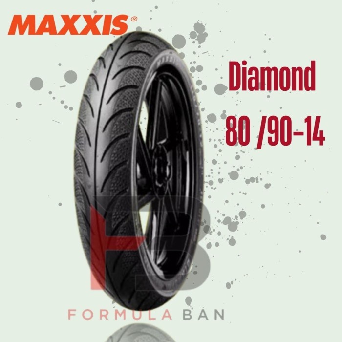 Jual BAN MAXXIS DIAMOND 80/90-14 TUBELESS MOTOR MIO, BEAT, VARIO ...