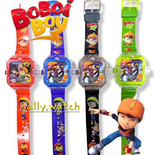 Jual JAM TANGAN ANAK ANAK DIGITAL BENTUK KOTAK ADA LASER LAMPU ...