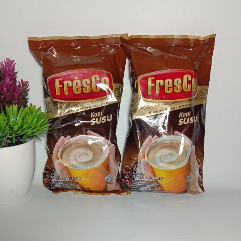 Jual Fresco Kopi Krim Susu Pack isi 10 pcs // Fresco Kopi Susu isi 10 Sachet | Shopee Indonesia