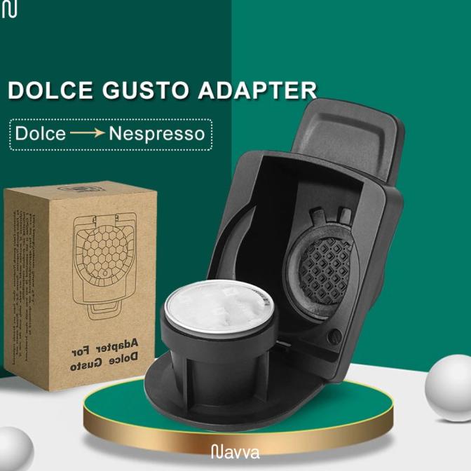 Jual 1 Set Adaptor Coffee Capsule Nespresso Dolce Gusto / Adapter Kopi ...