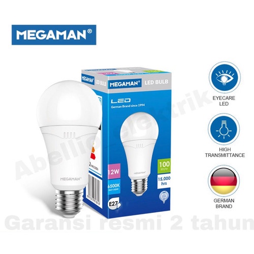 Jual Lampu led bulb Megaman & NVC 5w, 7w, 9w, 12w, 15w, 18w, 20w, 30w | Shopee Indonesia