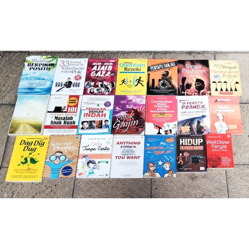Jual Buku Motivasi / Inspirasi / Pengembangan Diri / Original | Shopee Indonesia