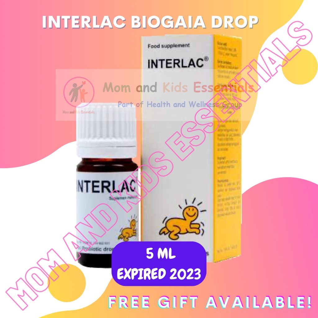 Jual INTERLAC BIOGAIA DROP 5 ML PROBIOTIK OIL KESEHATAN PENCERNAAN BAYI ...