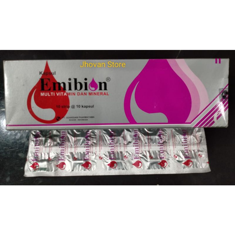 Jual EMIBION 10 Tablet ~ Mengatasi Anemia kekurangan zat besi, anemia ...