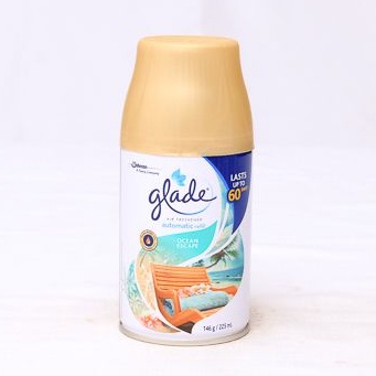 Jual Glade Automatic Air Freshener Ocean Escape 225ml Refill | Shopee Indonesia