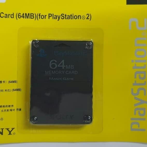 Jual Memori card hitam ps2 64MB | Shopee Indonesia
