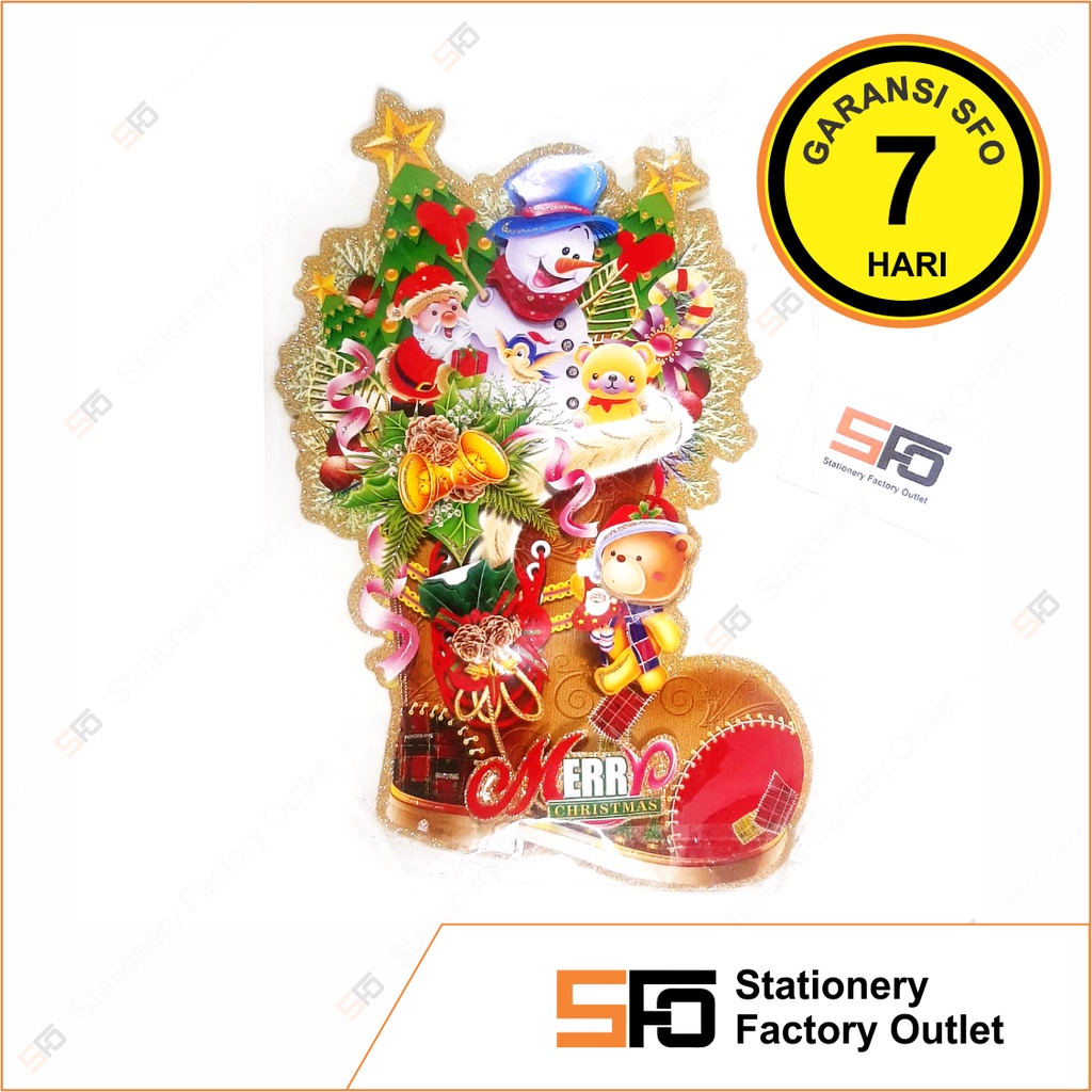Jual Hiasan Dinding Natal - Sepatu Tanggung | Shopee Indonesia