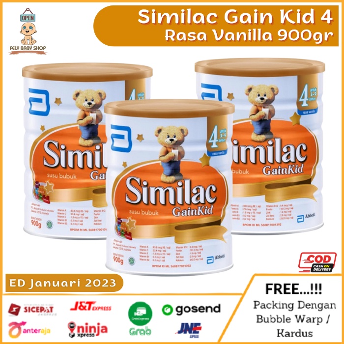 Jual Similac Gain Kid 900 Gram | Shopee Indonesia