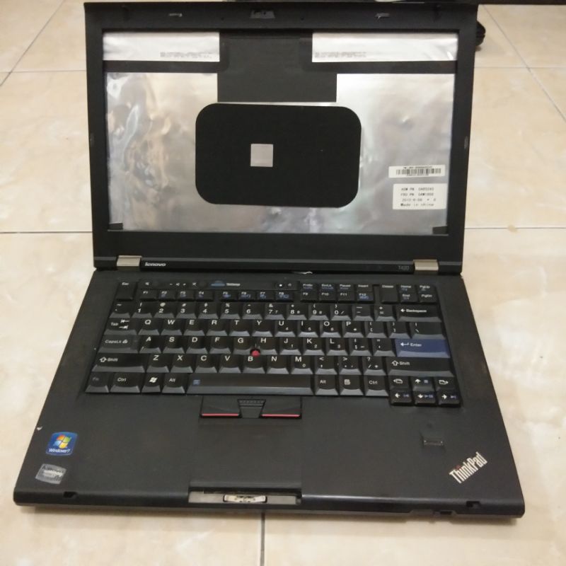 Jual CASING cassing case kesing original laptop Lenovo thinkpad T420 ...