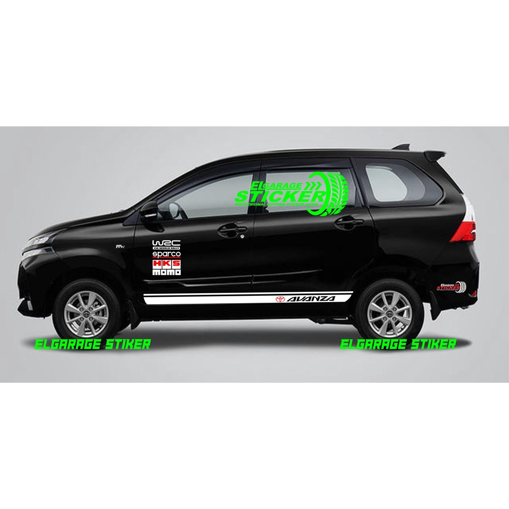 Jual Stiker list mobil avanza cutting stiker striping avanza stiker ...