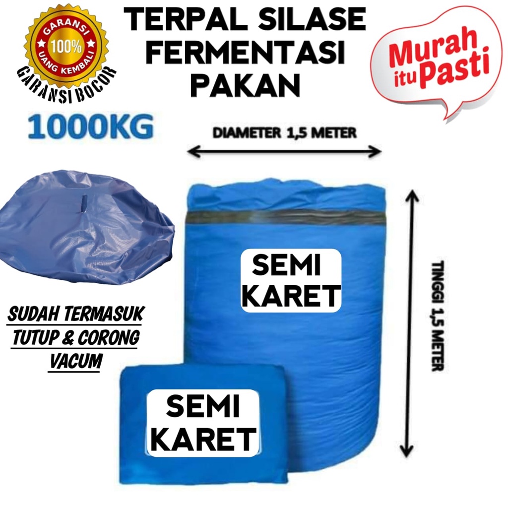 Jual KOLAM SILASE FERMENTASI PAKAN TERNAK KAPASITAS 1000KG | SILOBEK D1,5xT1,5 | Shopee Indonesia