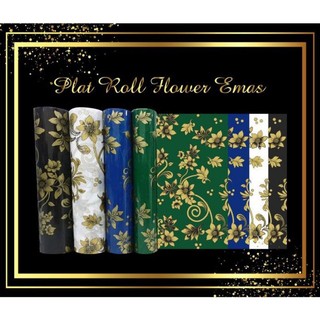 Jual FIBER PAGER plastik PVC penutup PAGAR GOLDEN FLOWER EMAS | Shopee ...