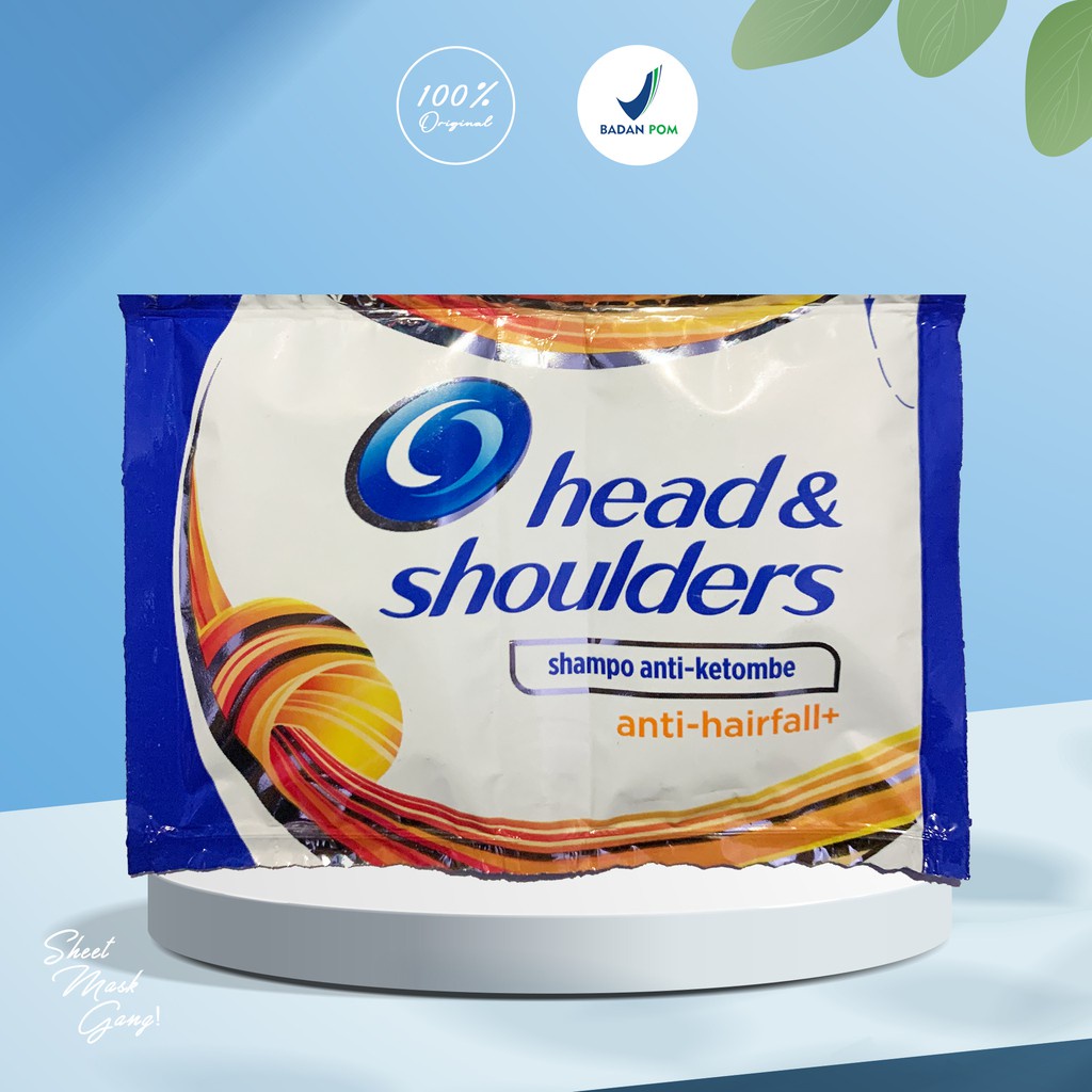 Jual HEAD & SHOULDERS SAMPO 1 RENTENG ISI 12 SHAMPO ANTI HAIRFALL ...