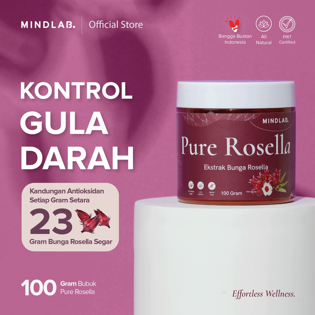 Jual Bubuk Bunga Rosella Ekstrak 100 Gram - Ekstrak Murni Rosella ...