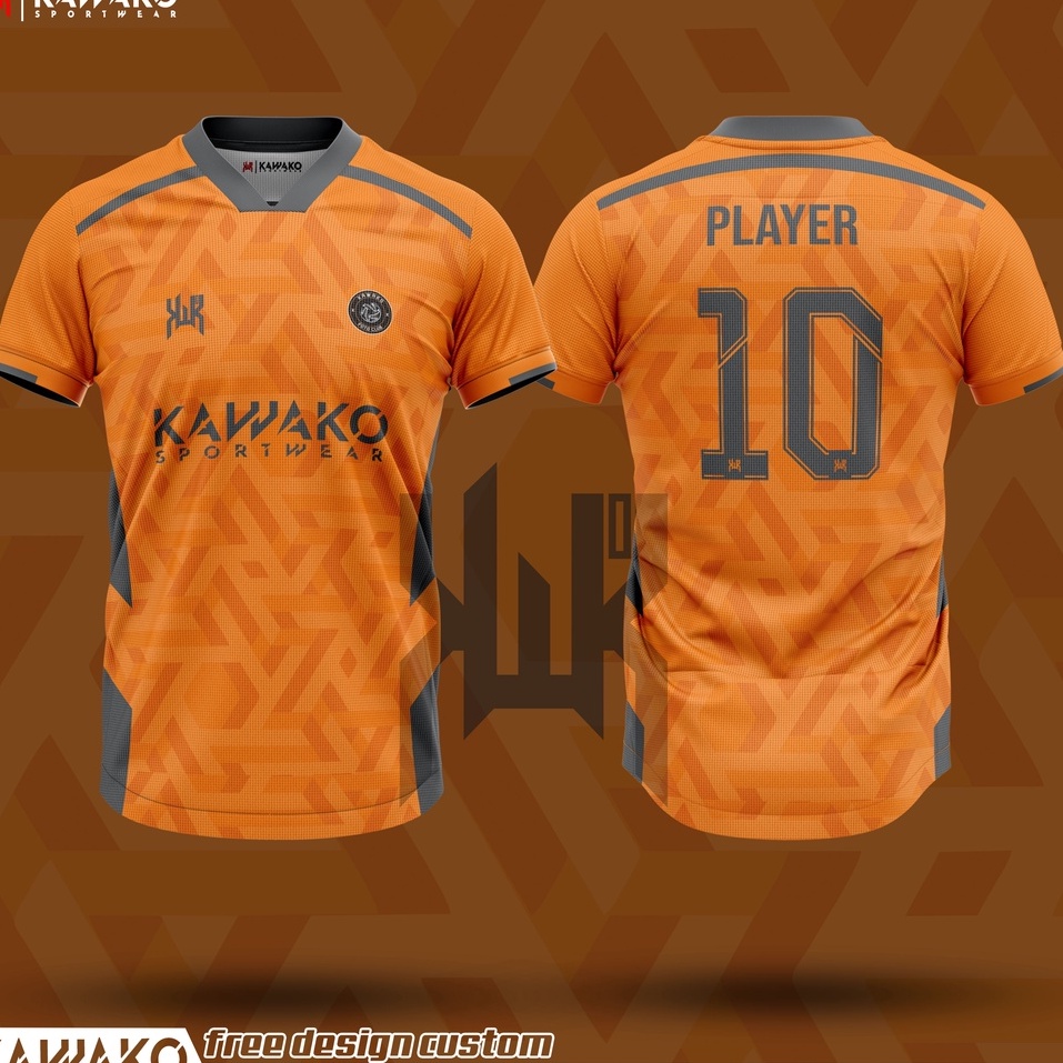 Jual Jersey Sepak Olahraga Bola & Futsal Oren | Shopee Indonesia