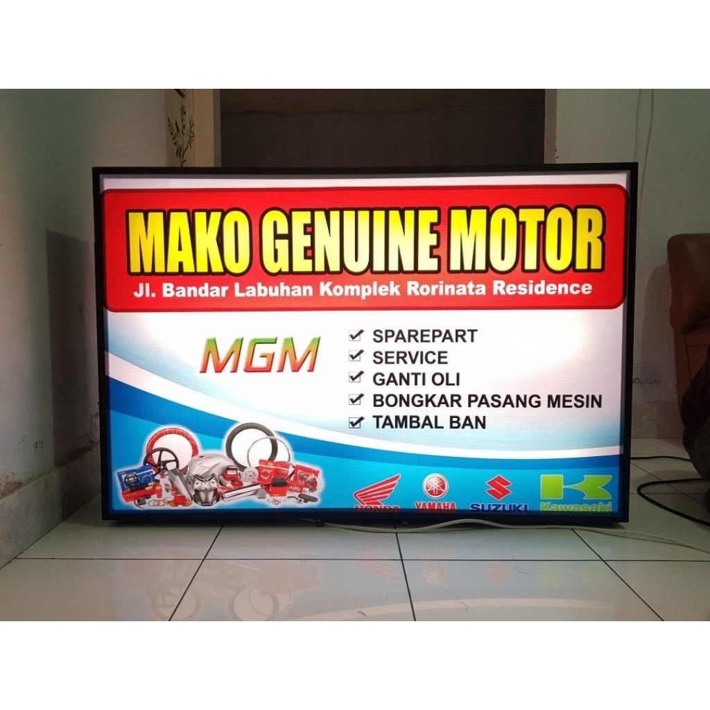 Jual Backlite Banner, Cetak Backlite Neonbox, Bahan Neon Box, Backlite ...
