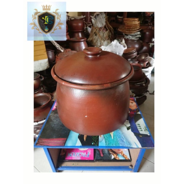 Jual KUALI GERABAH TANAH LIAT KWALI DIAMETER 24 CM TRADISIONAL JAWA ...