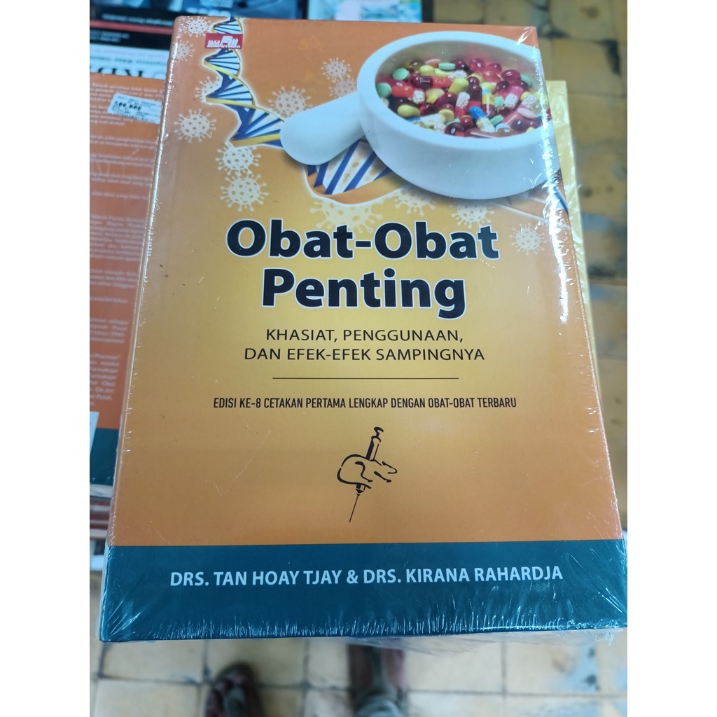 Jual Buku OOP Farmasi ORIGINAL - Buku Obat-Obat Penting Edisi ke 8 ...