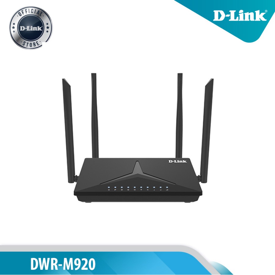 Jual D-Link DWR-M920 Wireless N300 4G LTE VPN WAN Failover Router ...