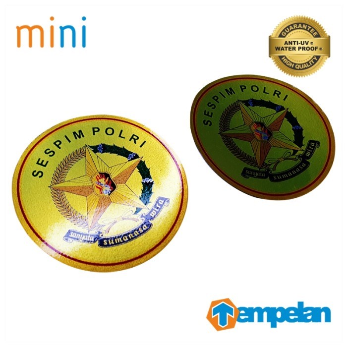 Jual STIKER MINI PREMIUM SESPIM POLRI | Shopee Indonesia