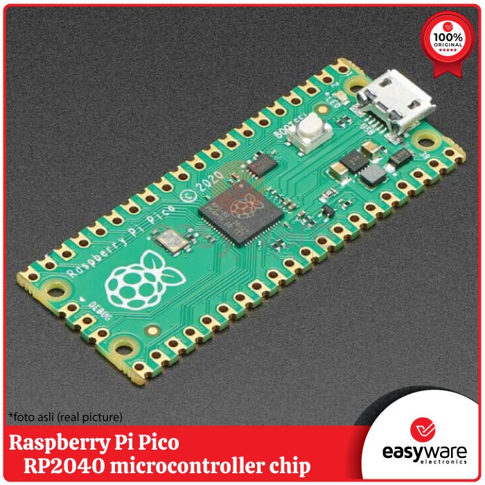 Jual Raspberry Pi Pico Rp2040 Microcontroller Board Saslun Shopee Indonesia