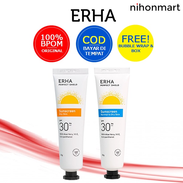Jual Erha Perfect Shield Sunscreen (SPF 30) 30g | Shopee Indonesia