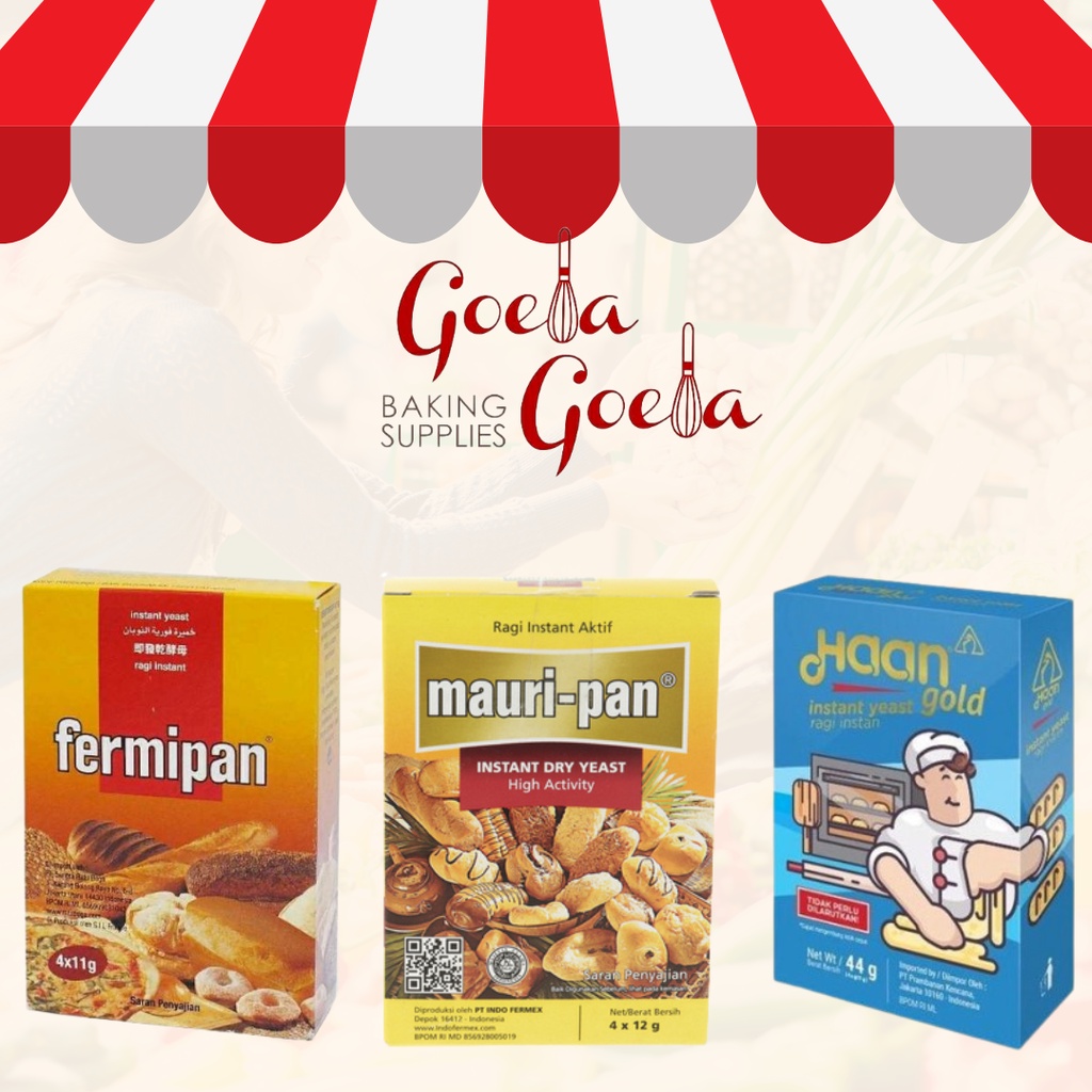 Jual Ragi Fermipan SAF Instan Pakmaya Haan Angel | Shopee Indonesia