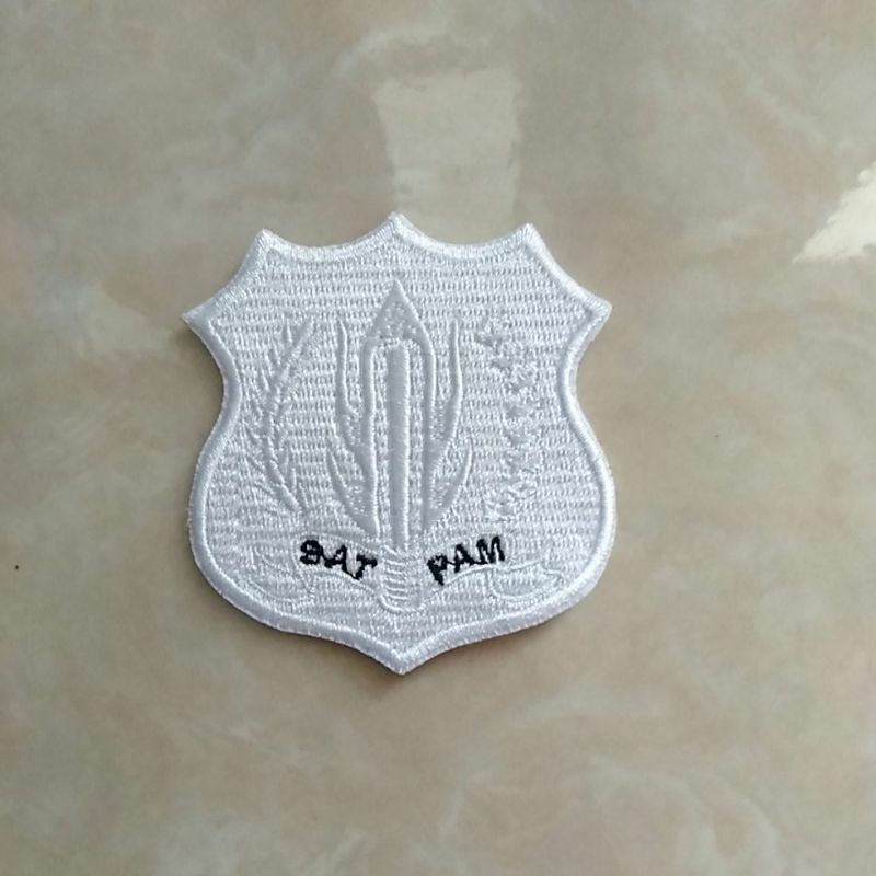 Jual Patch bordir satpam,emblem logo satpam,bordir logo satpam | Shopee ...