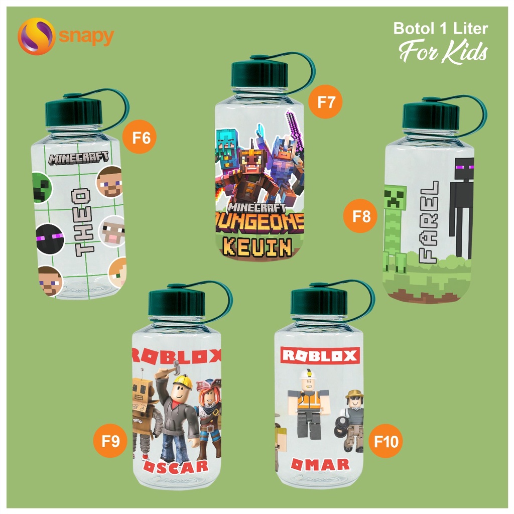 Jual TUMBLER BOTOL MINUM LUNDEE CUSTOM 1 LITER | Shopee Indonesia