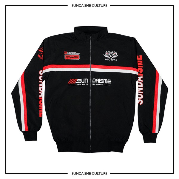 Jual Jaket Racing - Maung Enjoy - Hitam | Shopee Indonesia