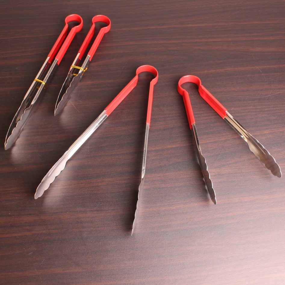 Jual JEPITAN STAINLESS GAGANG MERAH/CAPITAN MAKANAN/KUE MURAH | Shopee ...