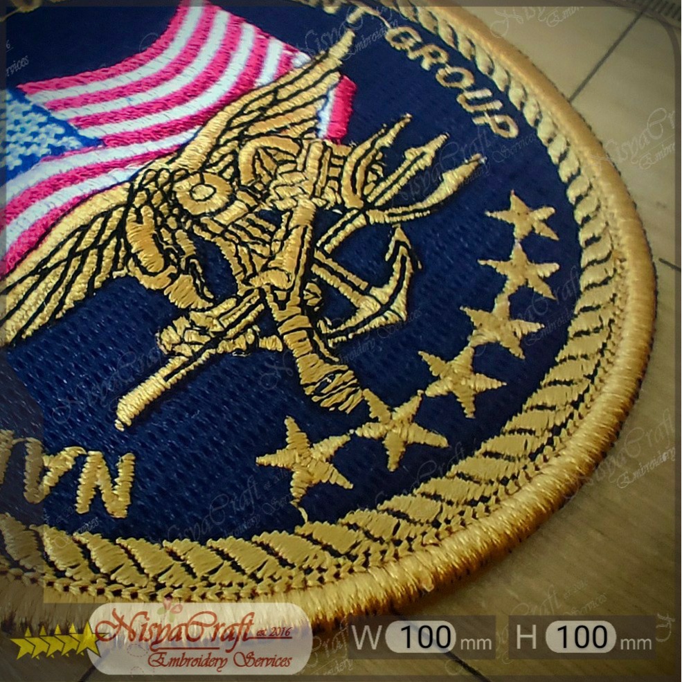 Jual NCEP0102-0021 US NAVY NSWDG DEVGRU TEAM 6 | NAVY SEALS TEAM | Badge Patch Bordir | Shopee ...