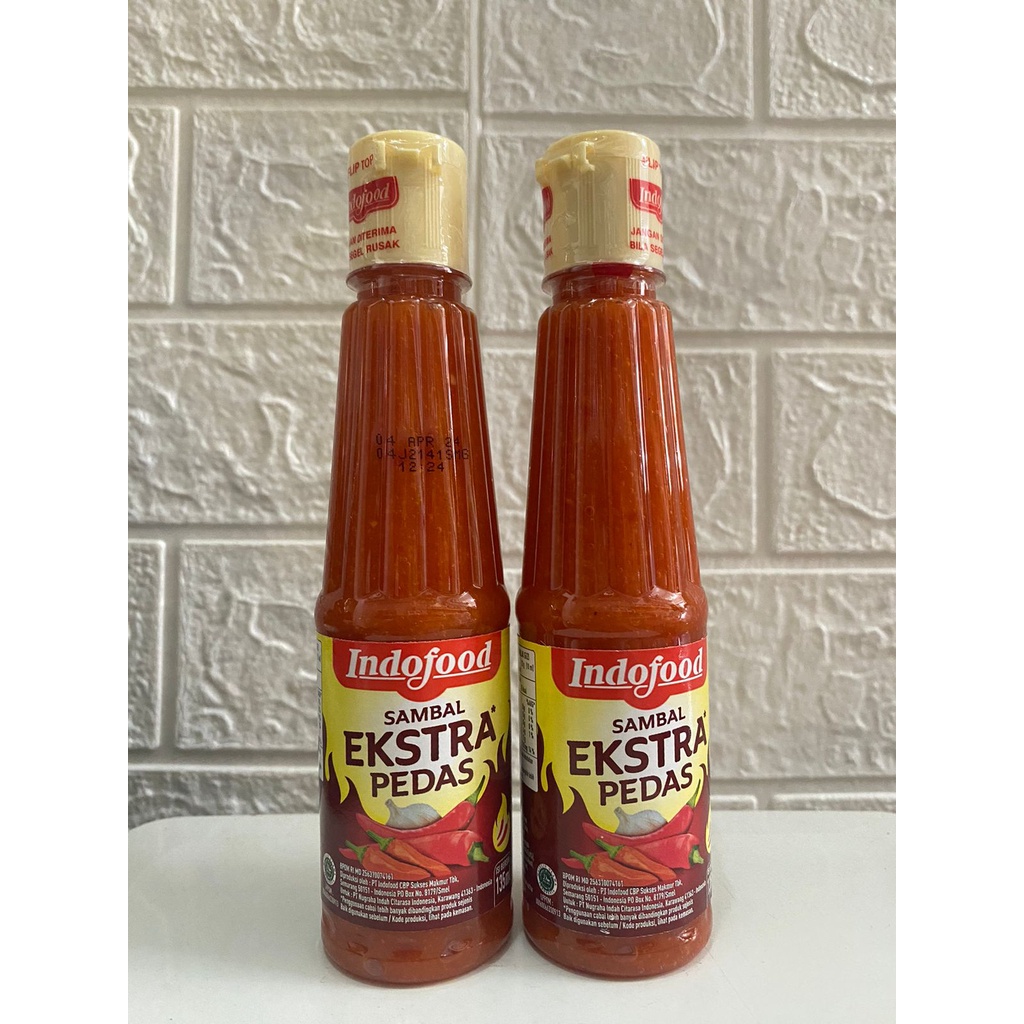 Jual SAUS SAMBAL EXTRA PEDAS INDOFOOD 135 ML | Shopee Indonesia