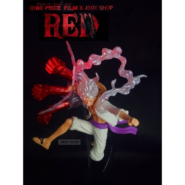 Jual ACTION FIGURE ONE PIECE FILM RED GEAR 5 MONKEY D LUFFY / ONE PIECE ...