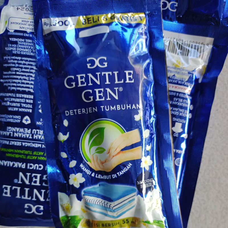 Jual Detergen Gentle Gen Sachet 55ml | Shopee Indonesia