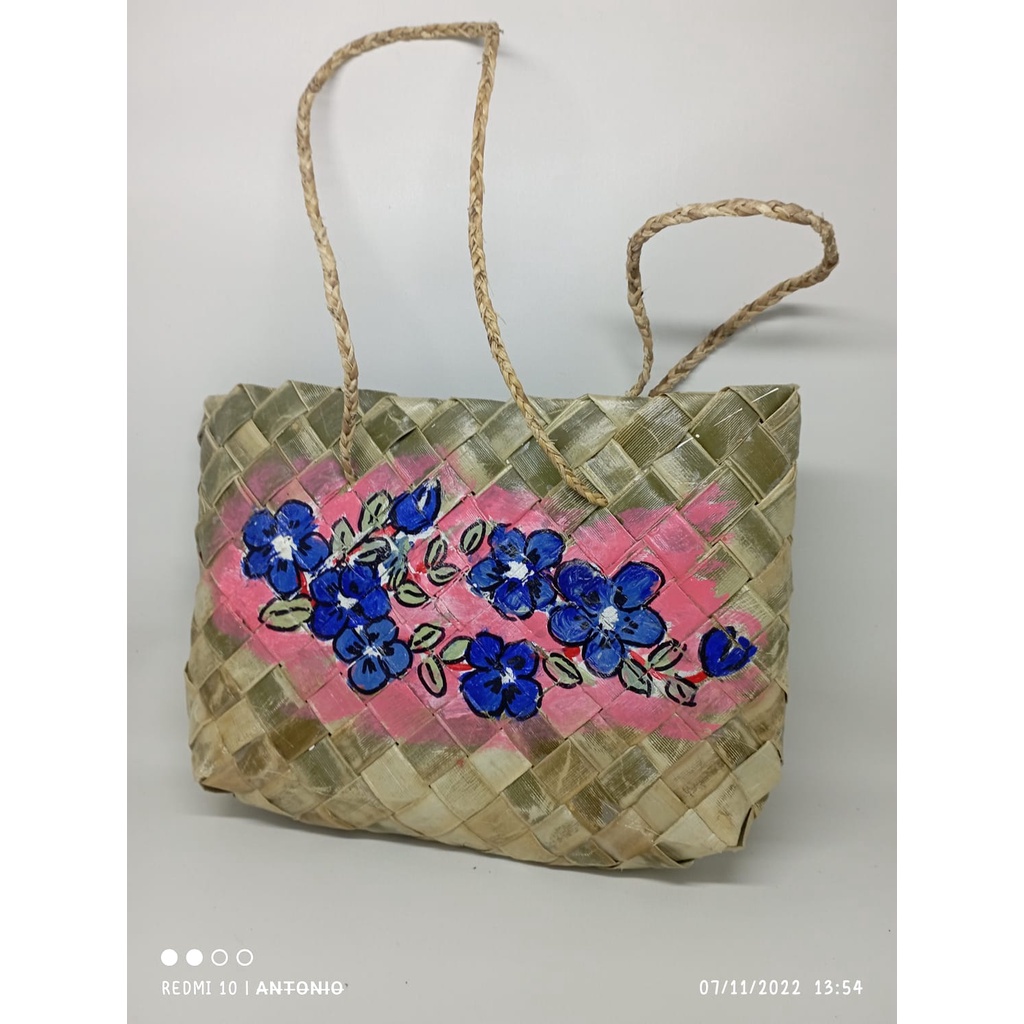 Jual Tote Bag Anyaman Pandan | Shopee Indonesia