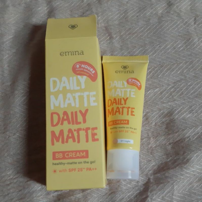 Jual NEW Emina BB Cream Daily Matte | Shopee Indonesia