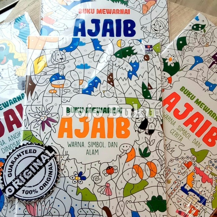 Jual Buku Mewarnai Ajaib : Warna, Simbol, Dan Alam by Larousse ...
